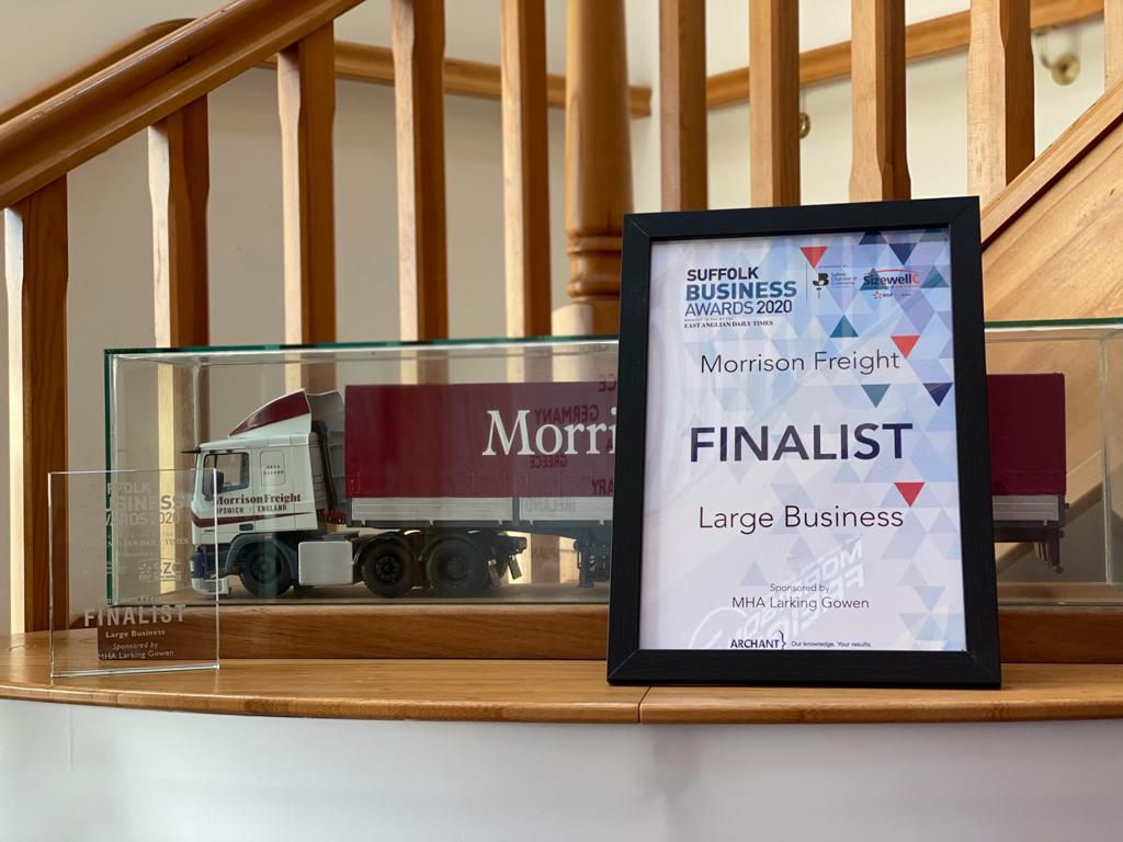Morrison Freight are finalists once again! | Morrison Freight